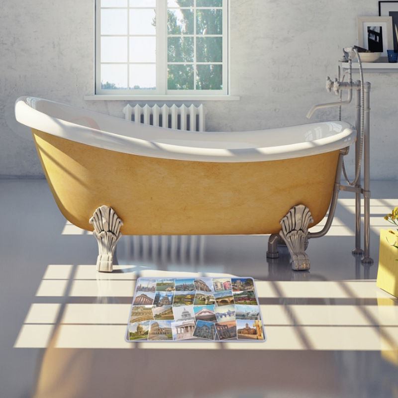 Custom bath mats store