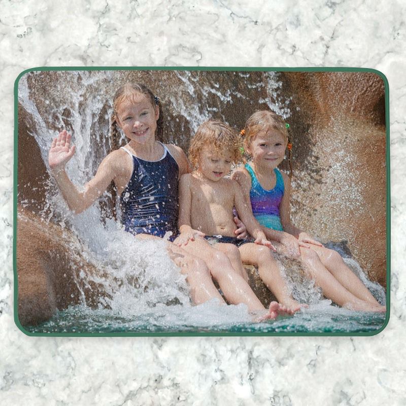 Custom bath mats store