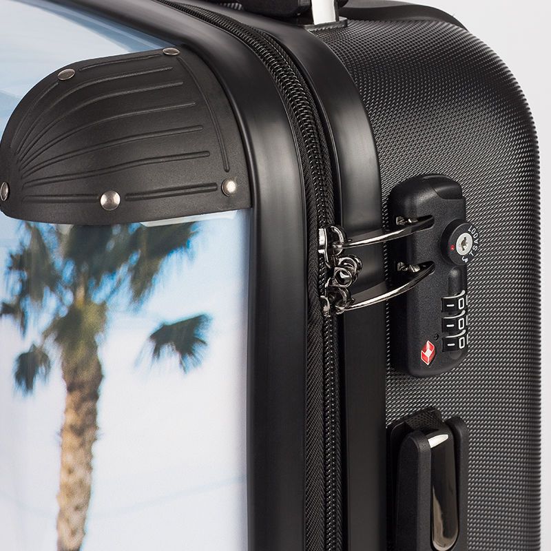 Custom Suitcase. Personalised Photo Suitcase. UK Handmade.