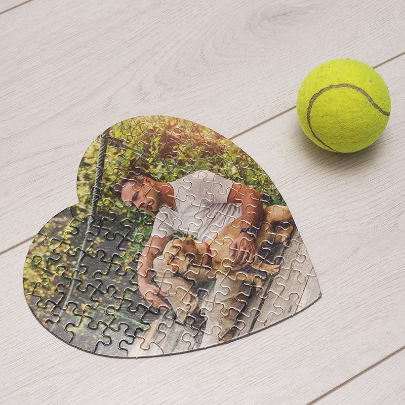 Personalised Heart Shaped Jigsaw Puzzle With Your Photo
