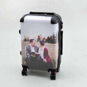 Custom Suitcase. Personalized Suitcase. Custom Luggage.