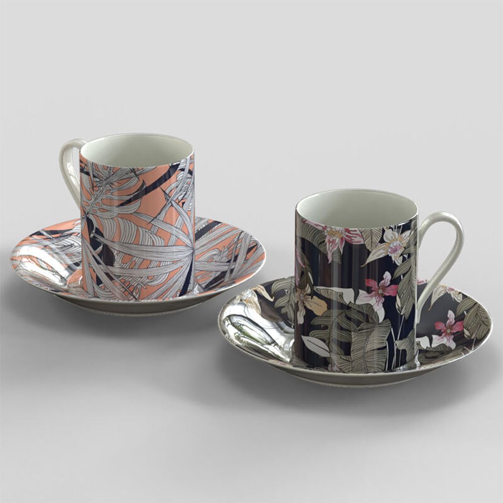 Custom Tea Cups and Saucers | Design Your Own Cup | Tea Set