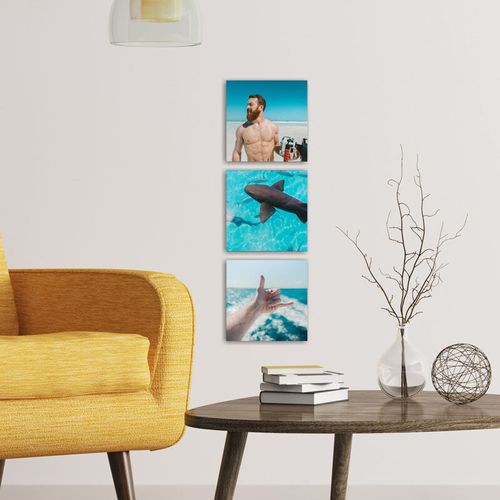 Custom Mini Canvas Prints. Pictures on Canvas Tiles.