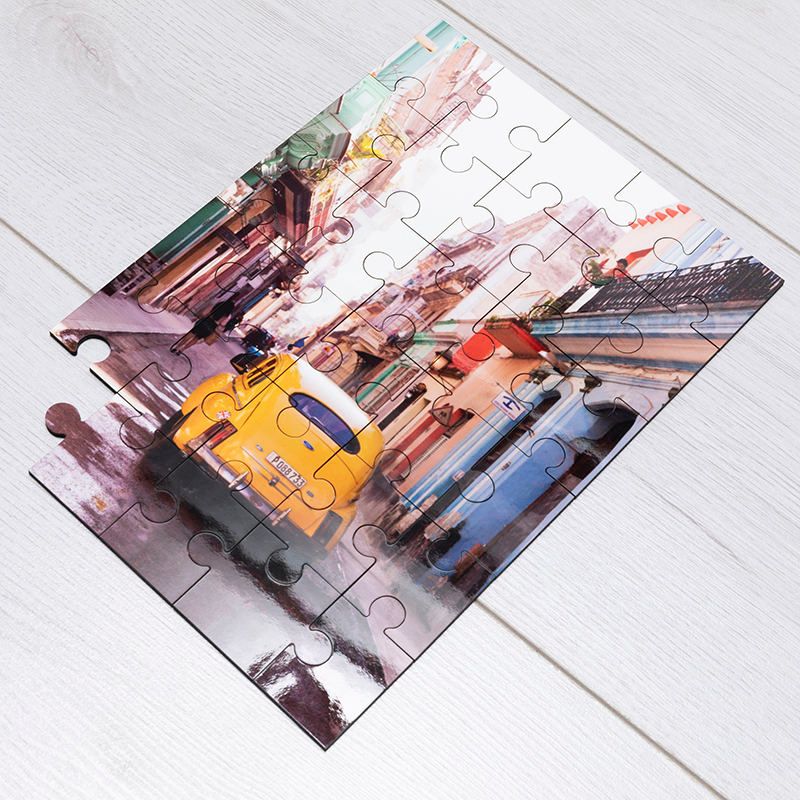 Custom Wooden Puzzle With Photo. Personalized Wooden Puzzle.