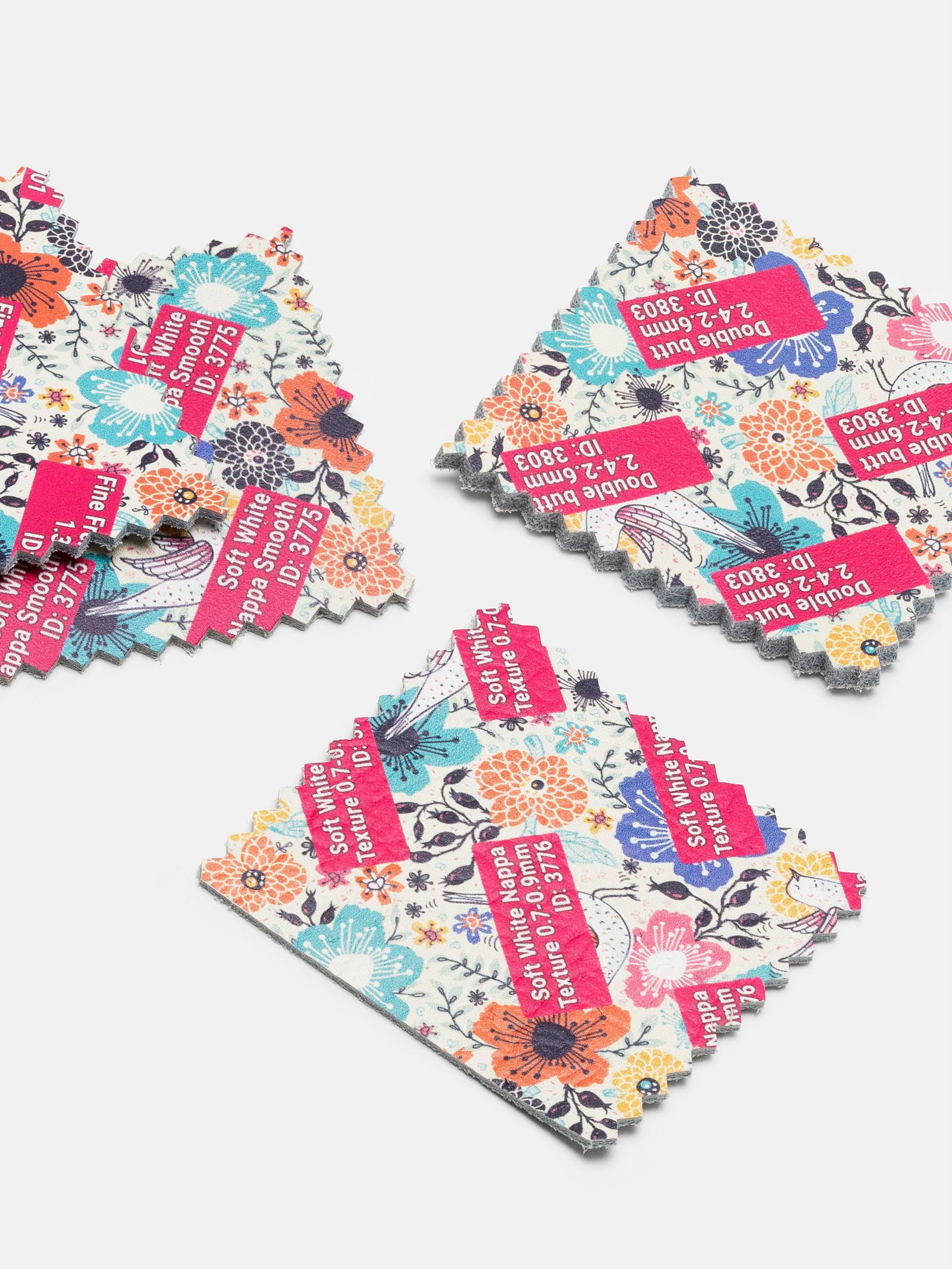 Fabric Swatch Pack For Printing. Pocket Size Fabric Guide