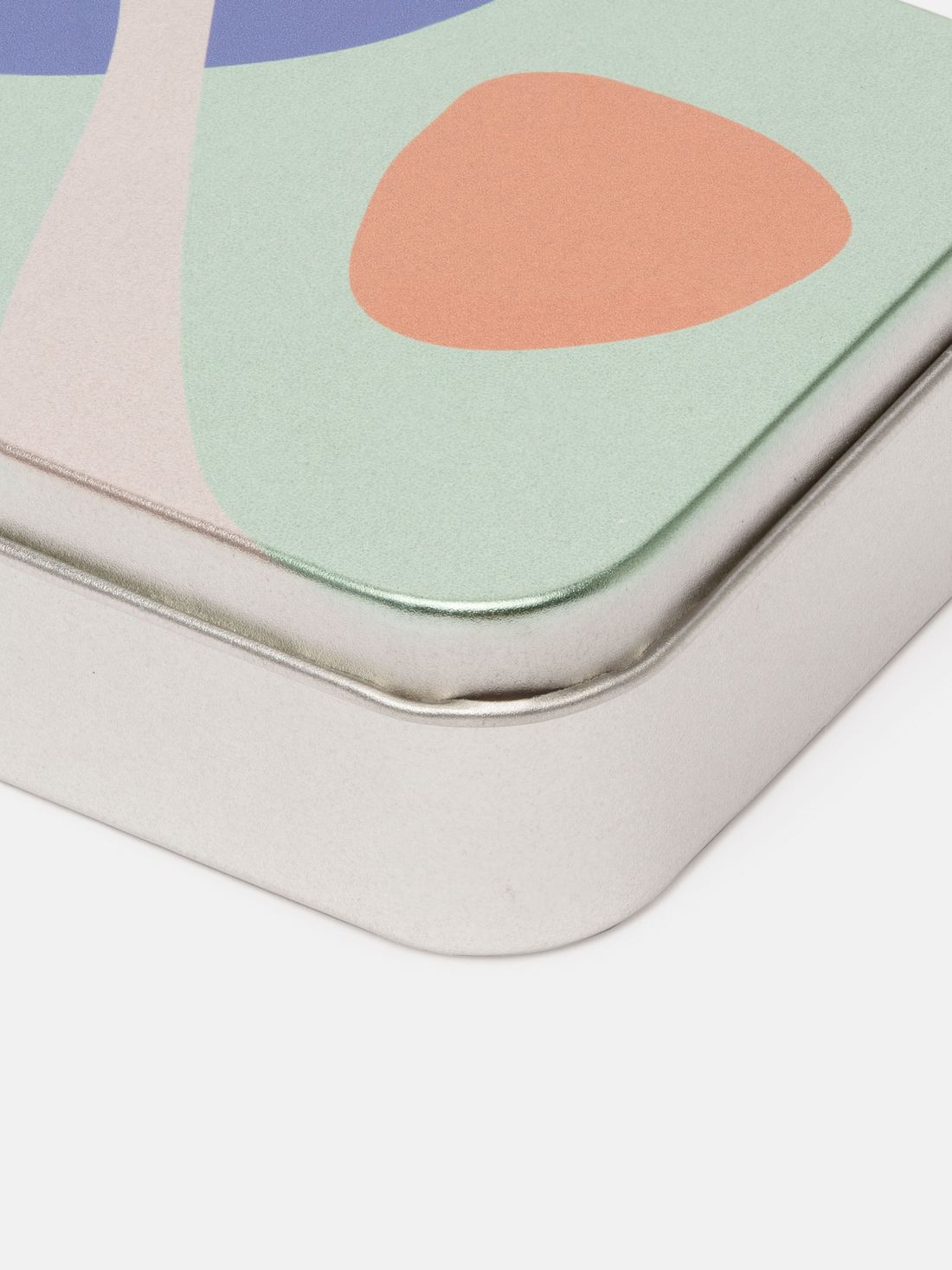 Silver Tin Box: Pocket Sized Custom Printed Silver Tin