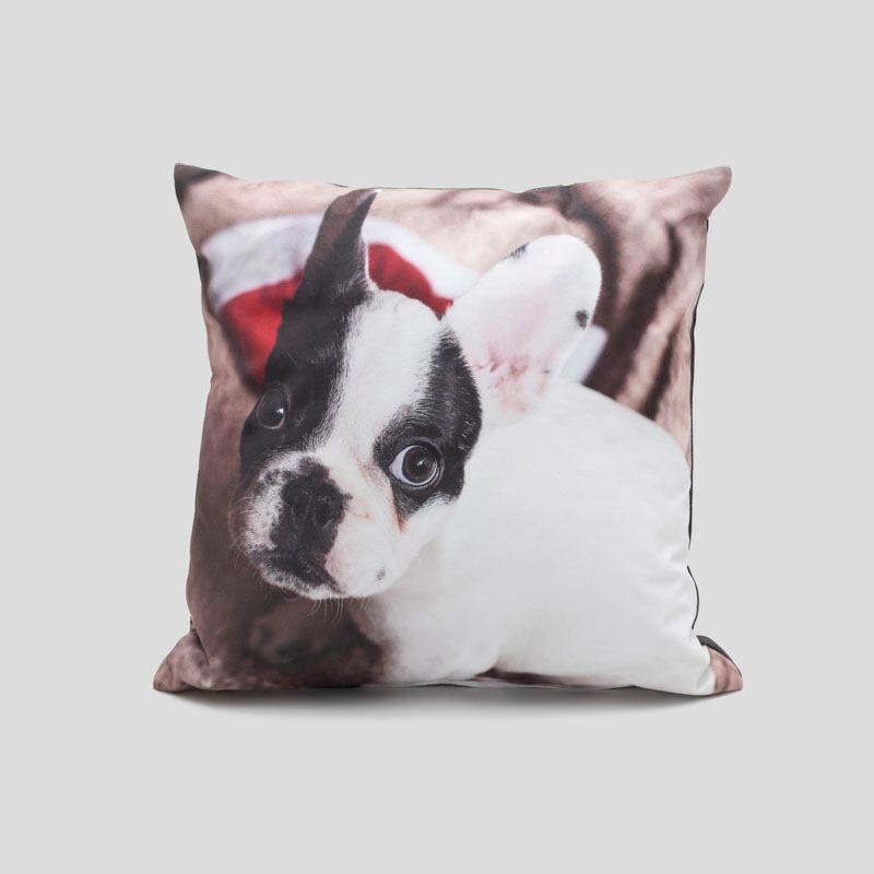Personalised Dog Cushion. Custom Dog Pillow. Dog Photo Cushion