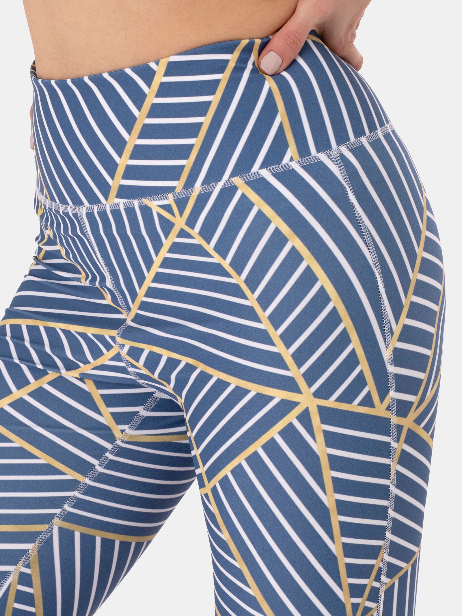 Custom Printed Gym Leggings. Custom Workout Leggings.