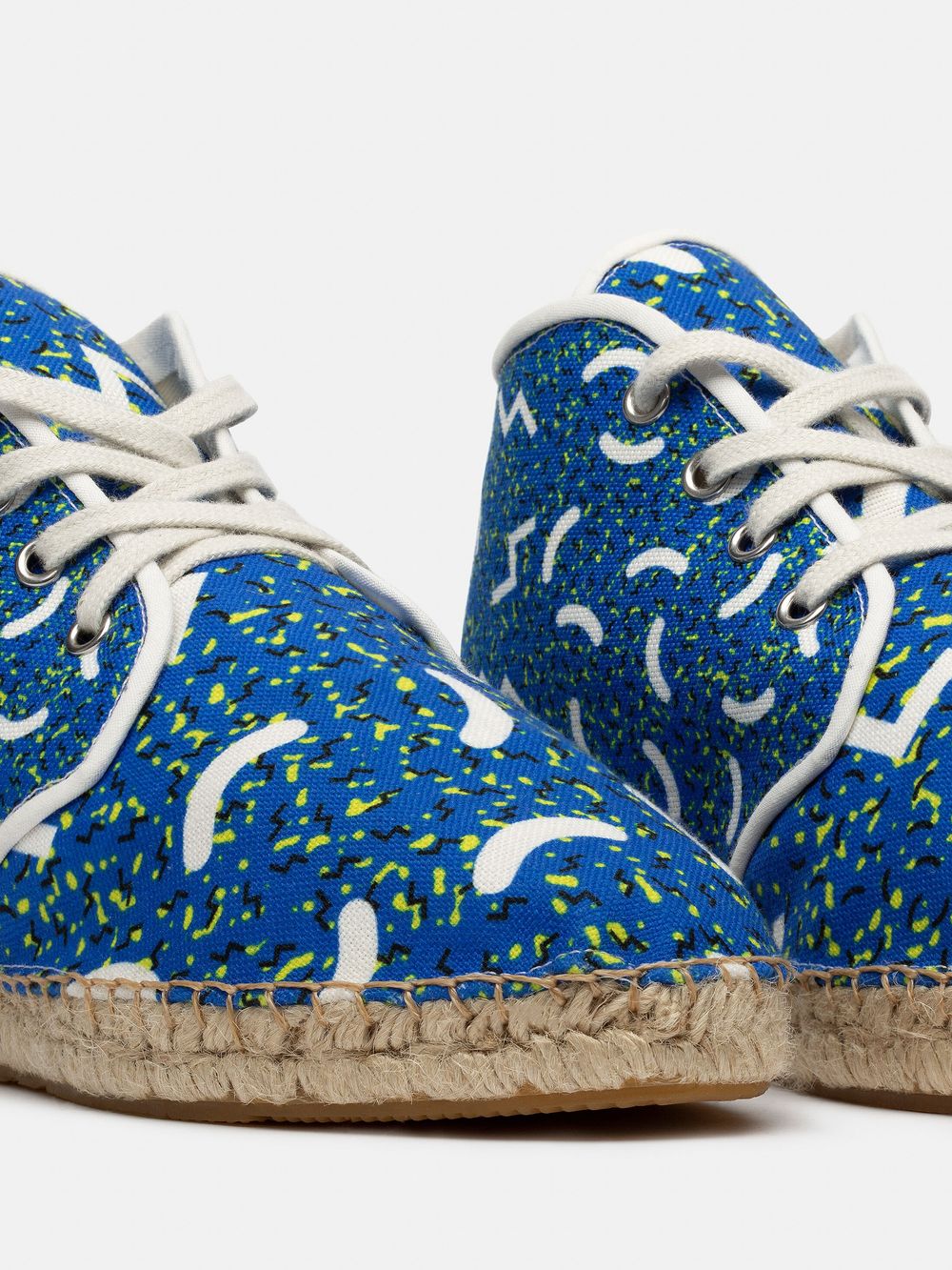 Custom Lace Up Espadrilles. Design High Top Espadrilles.
