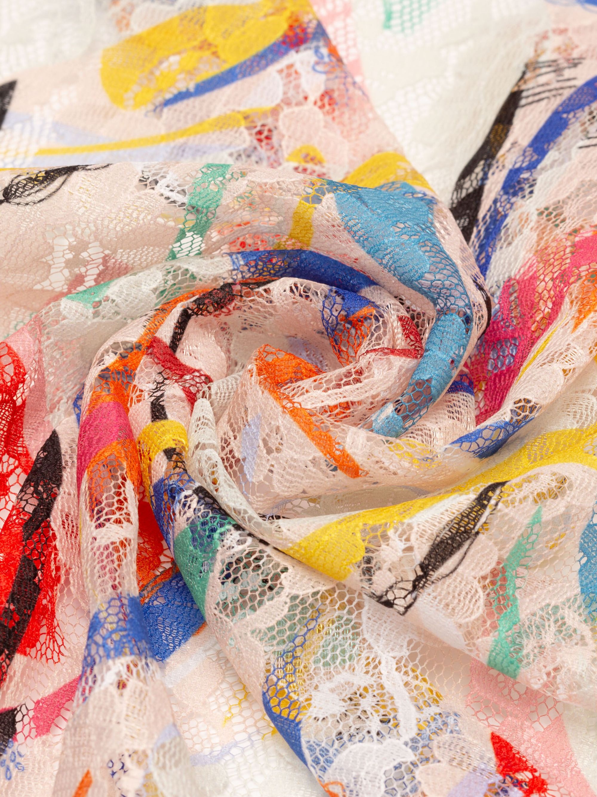 Custom Printed English Lace Fabric | Design Your Own Lace