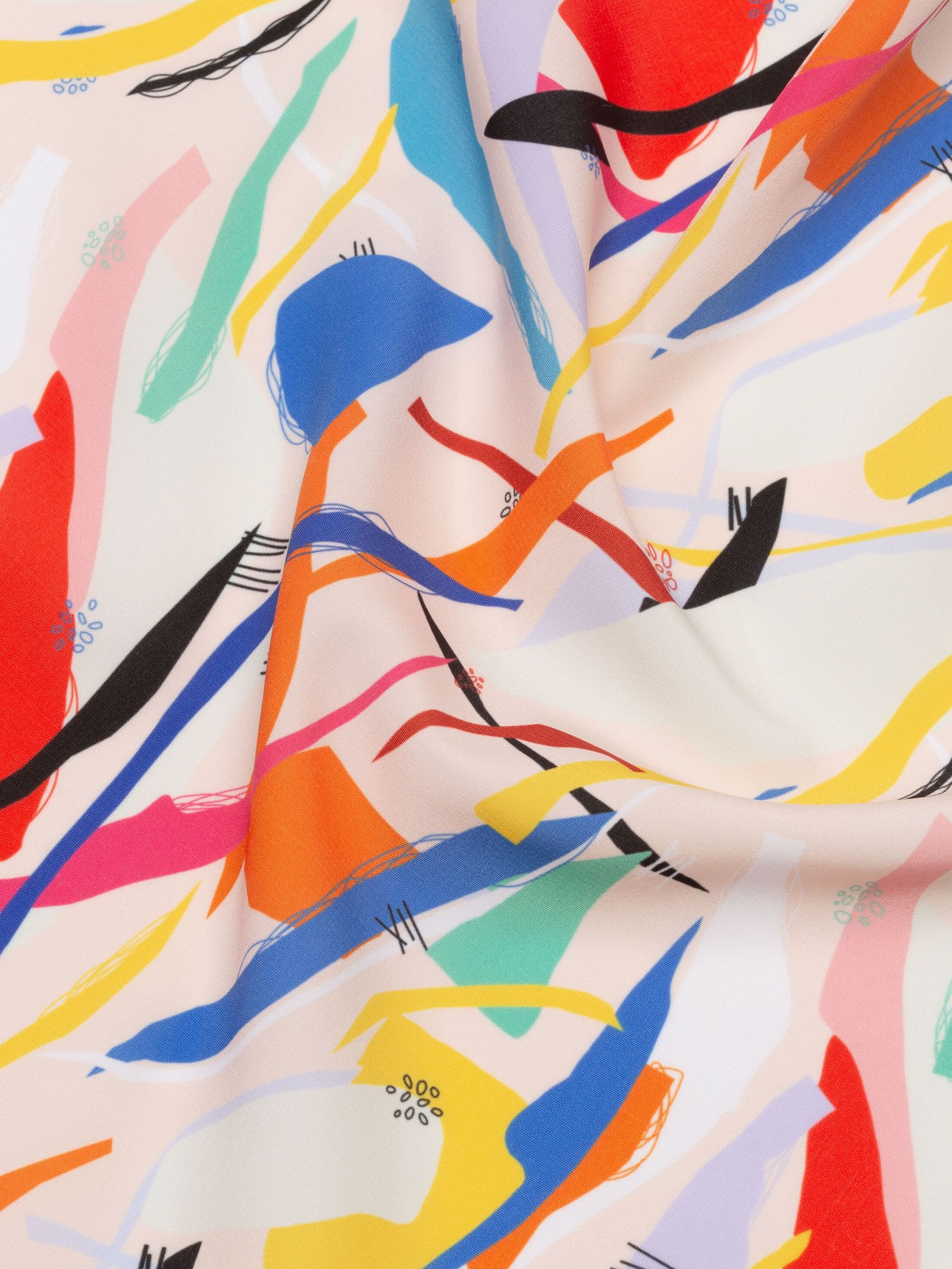 Custom Printed Poly Cotton Fabric. Textiles On Demand.