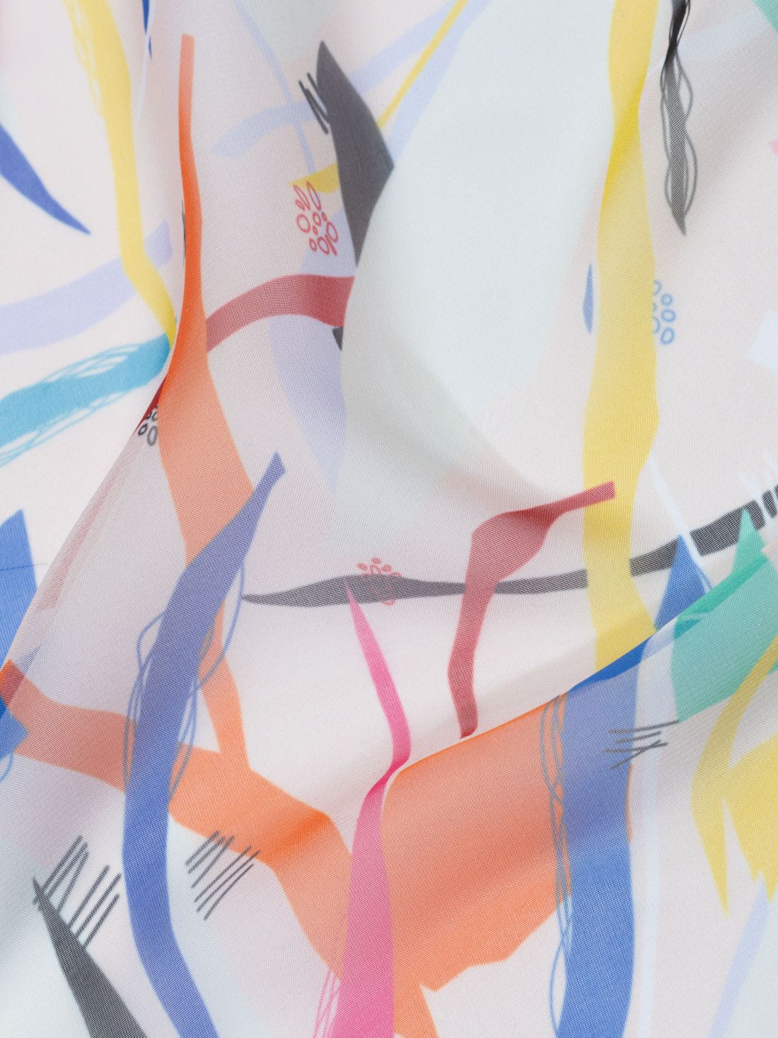 Printed Chiffon Fabric UK. Design Your Own Silk Chiffon Fabric