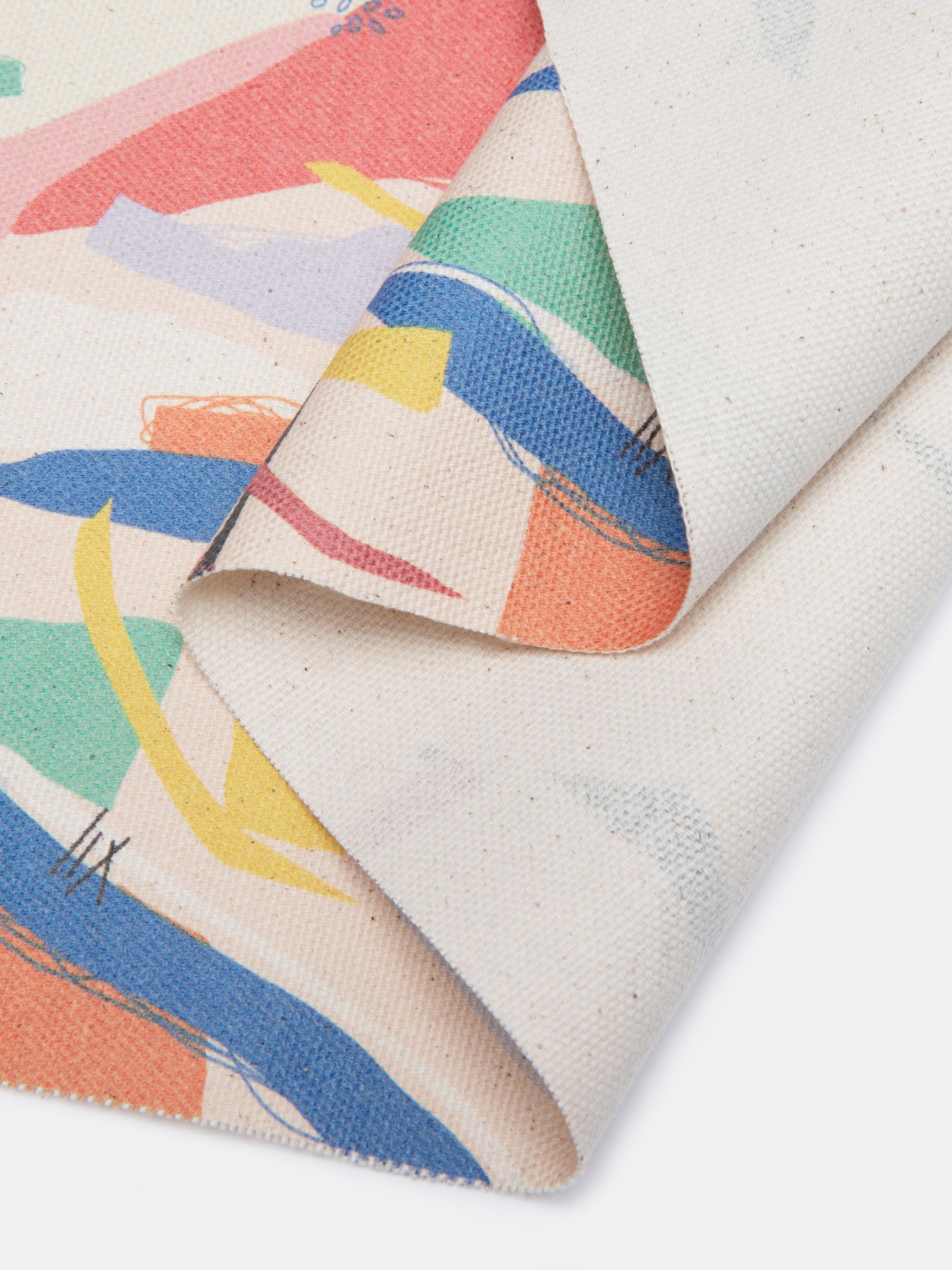Custom Organic Cotton Prints. Organic Cotton Printed Fabric.
