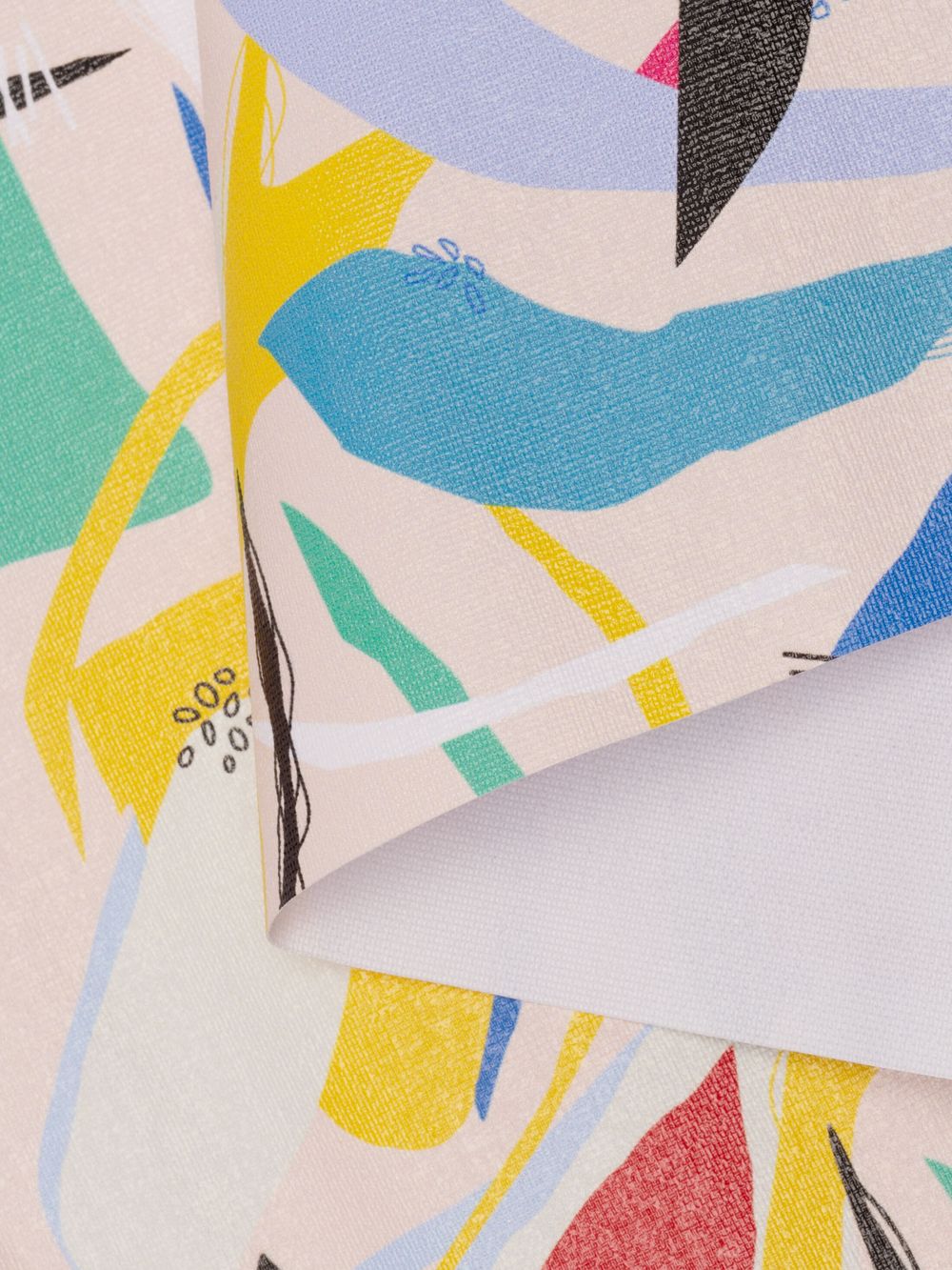 Custom Stiff Translucent Fabric. Unique Textile Printing