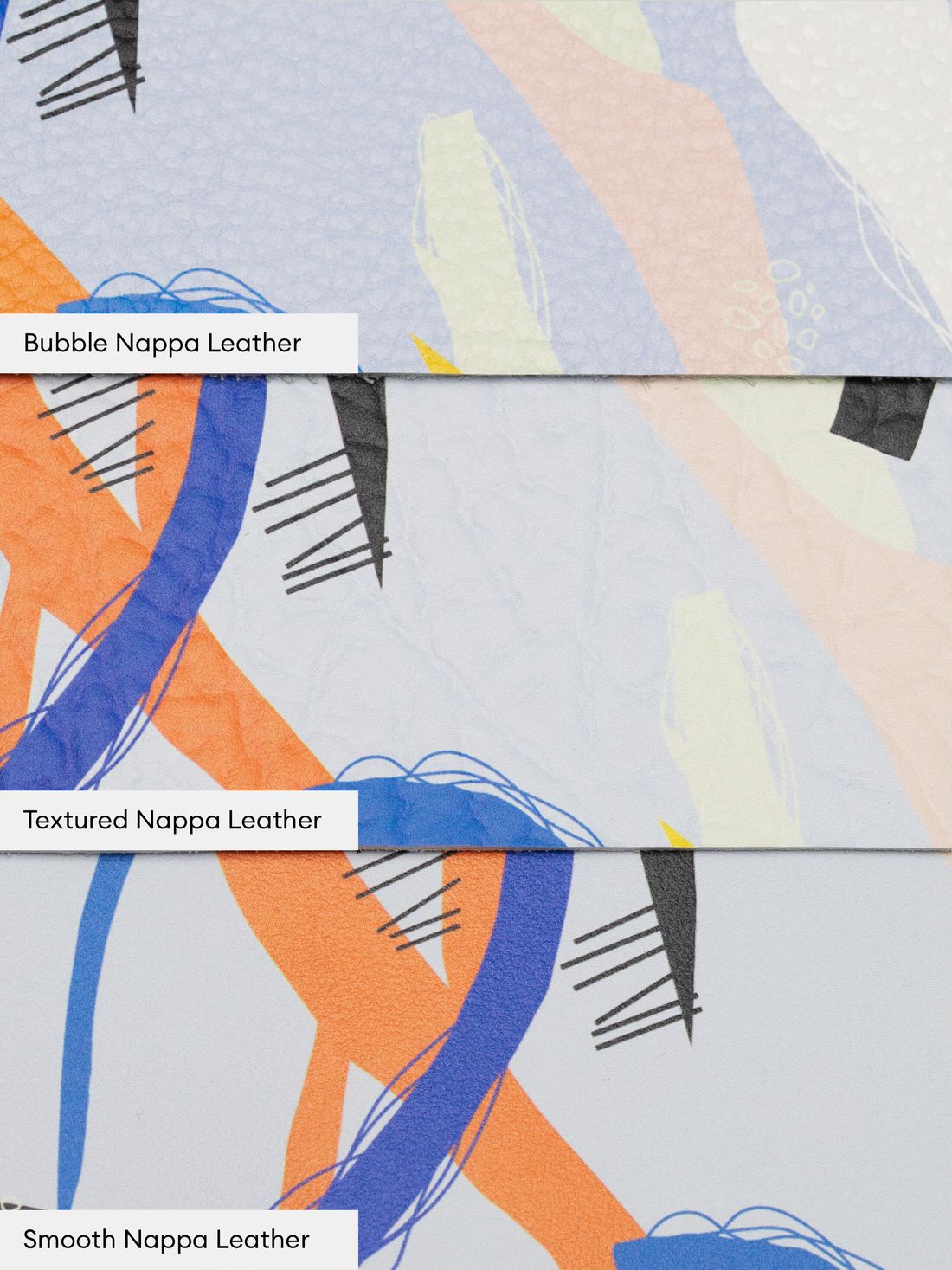 Nappa Leather Custom Printed | Nappa Leather Texture