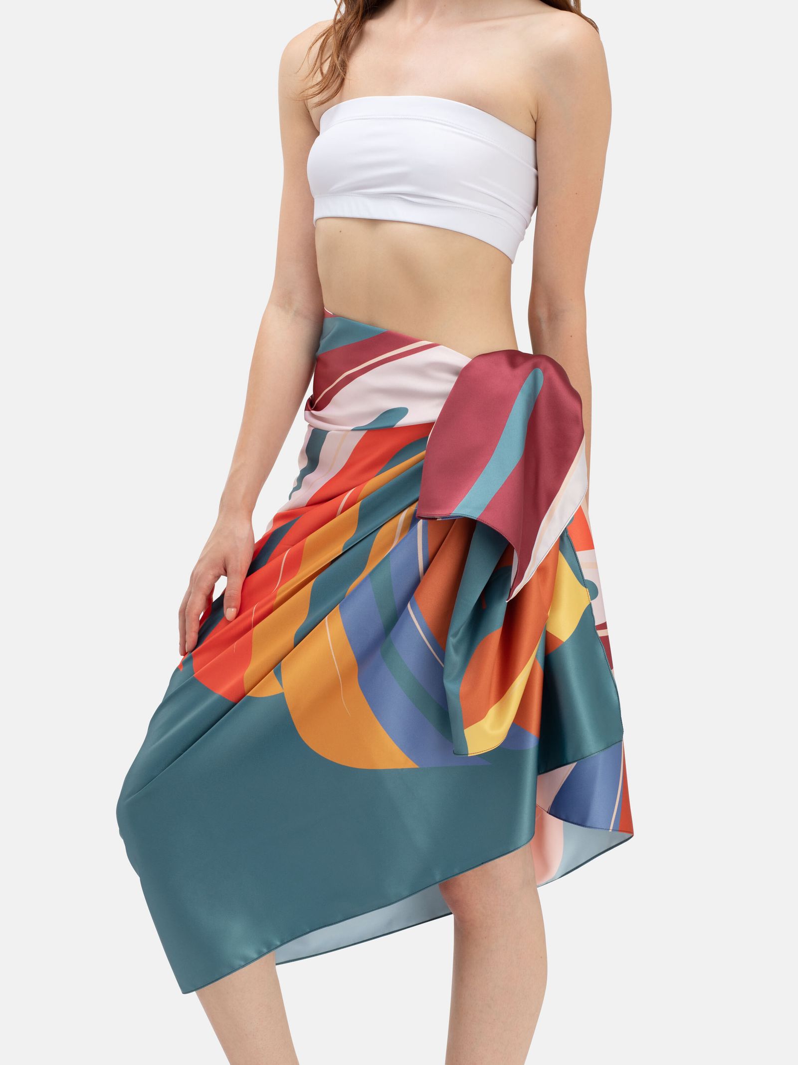 Custom Printed Silk Sarongs | Design Your Own Beach Sarong