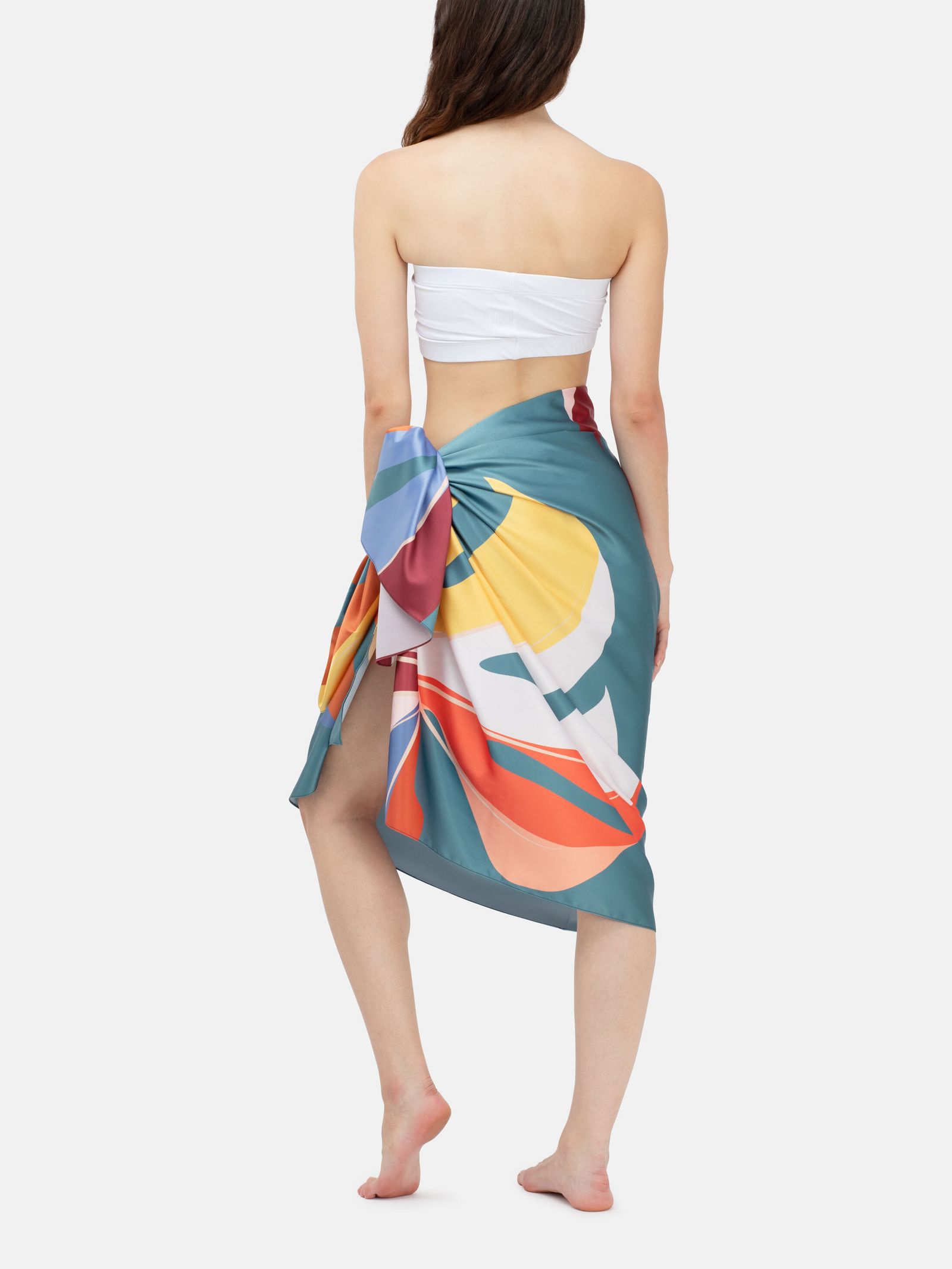 Custom Printed Silk Sarongs | Design Your Own Beach Sarong