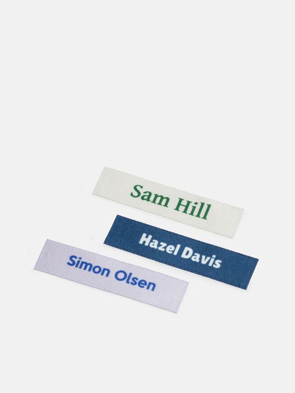 Printable Fabric Labels. Print Your Own Fabric Labels.