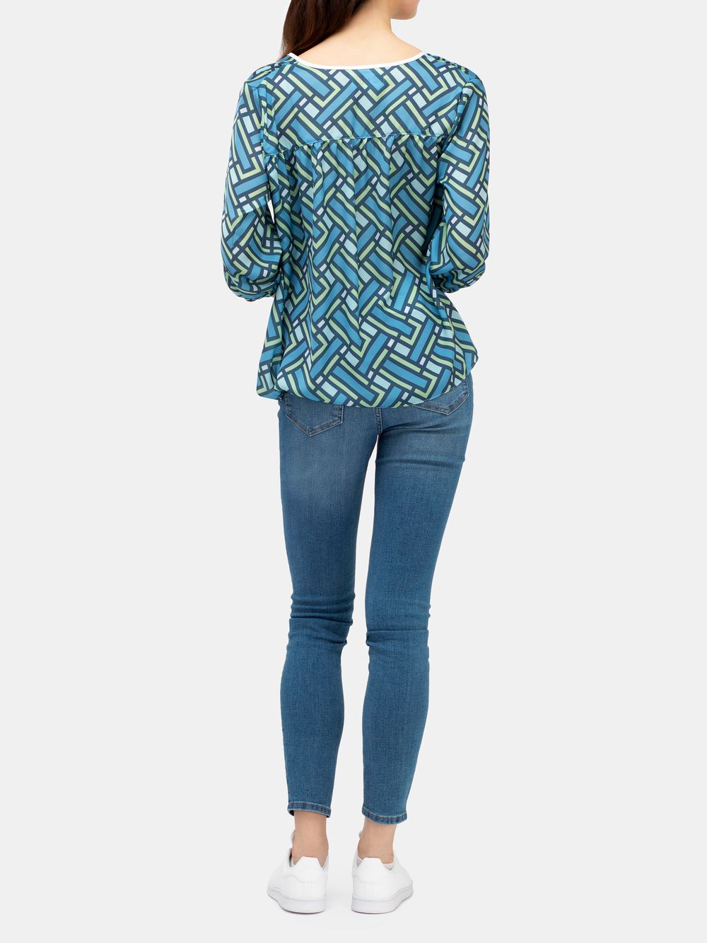 Printed Blouse. Design Your Own Custom Blouses.