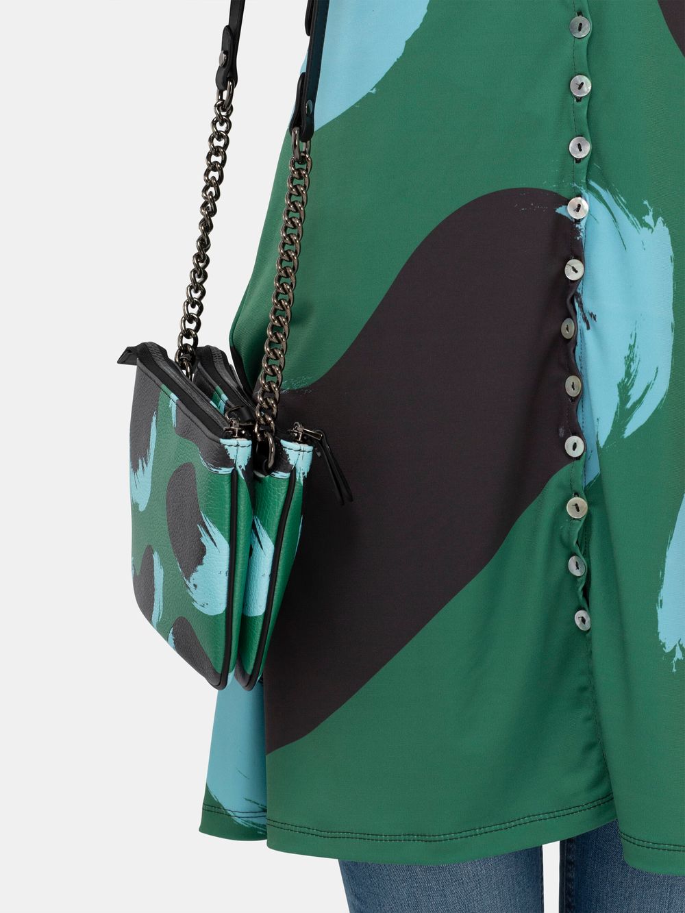 Custom Pochette. Design Your Own Double Zip Bag.