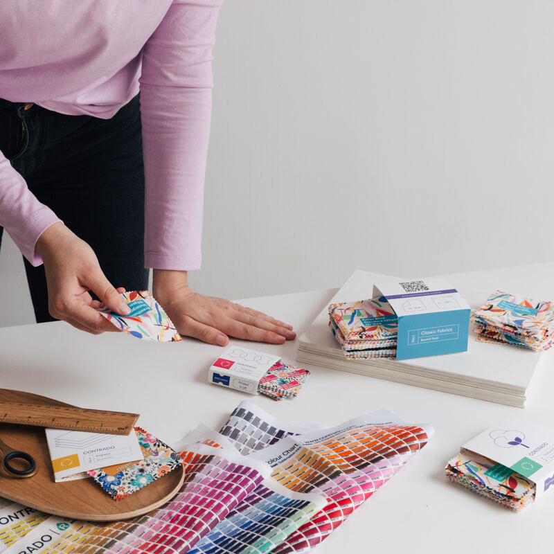 Fabric Swatch Book. Fabric Sample Books UK. Swatch Printing