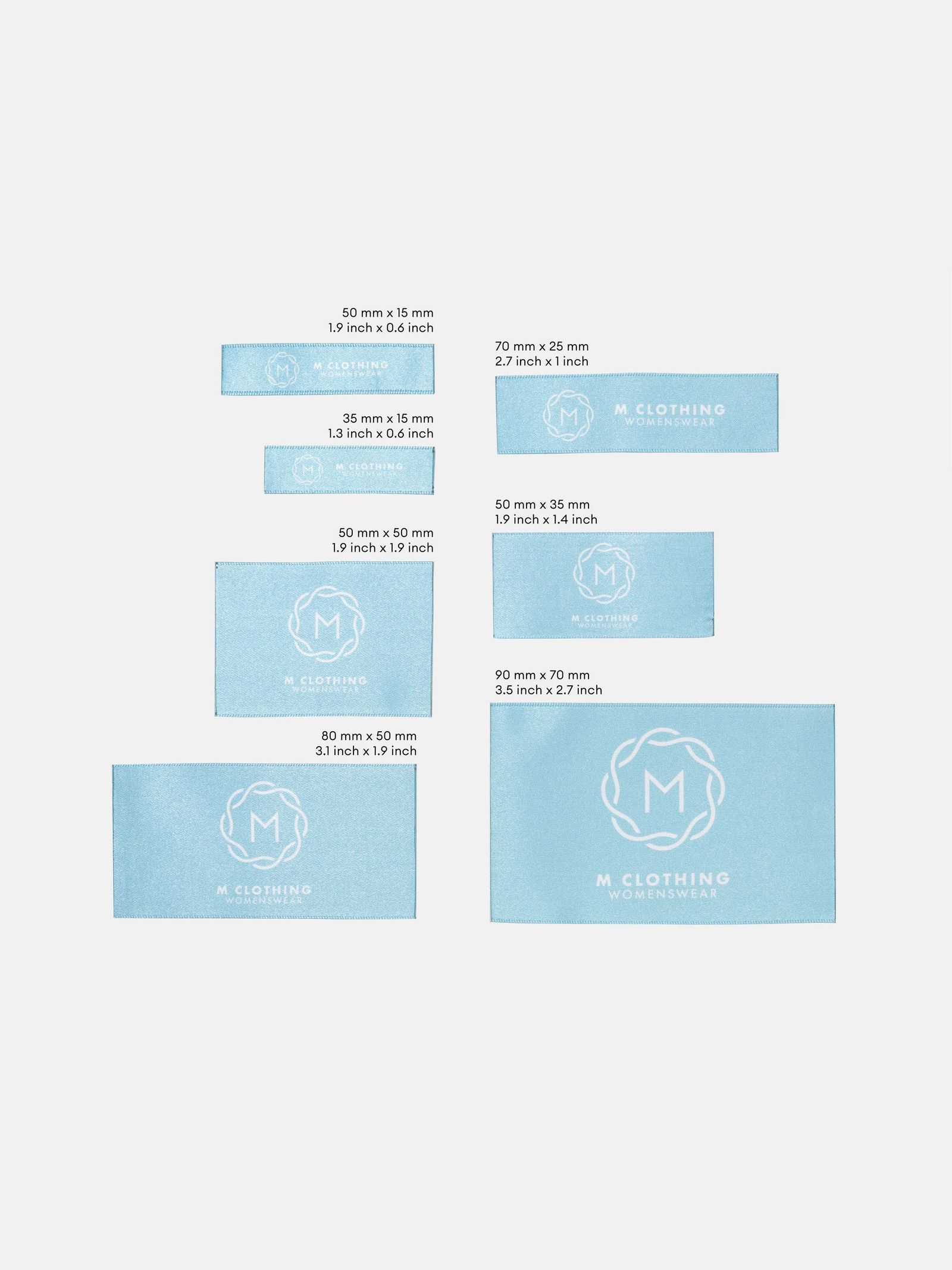 Personalised Sewing Labels. Custom Woven Sewing Labels
