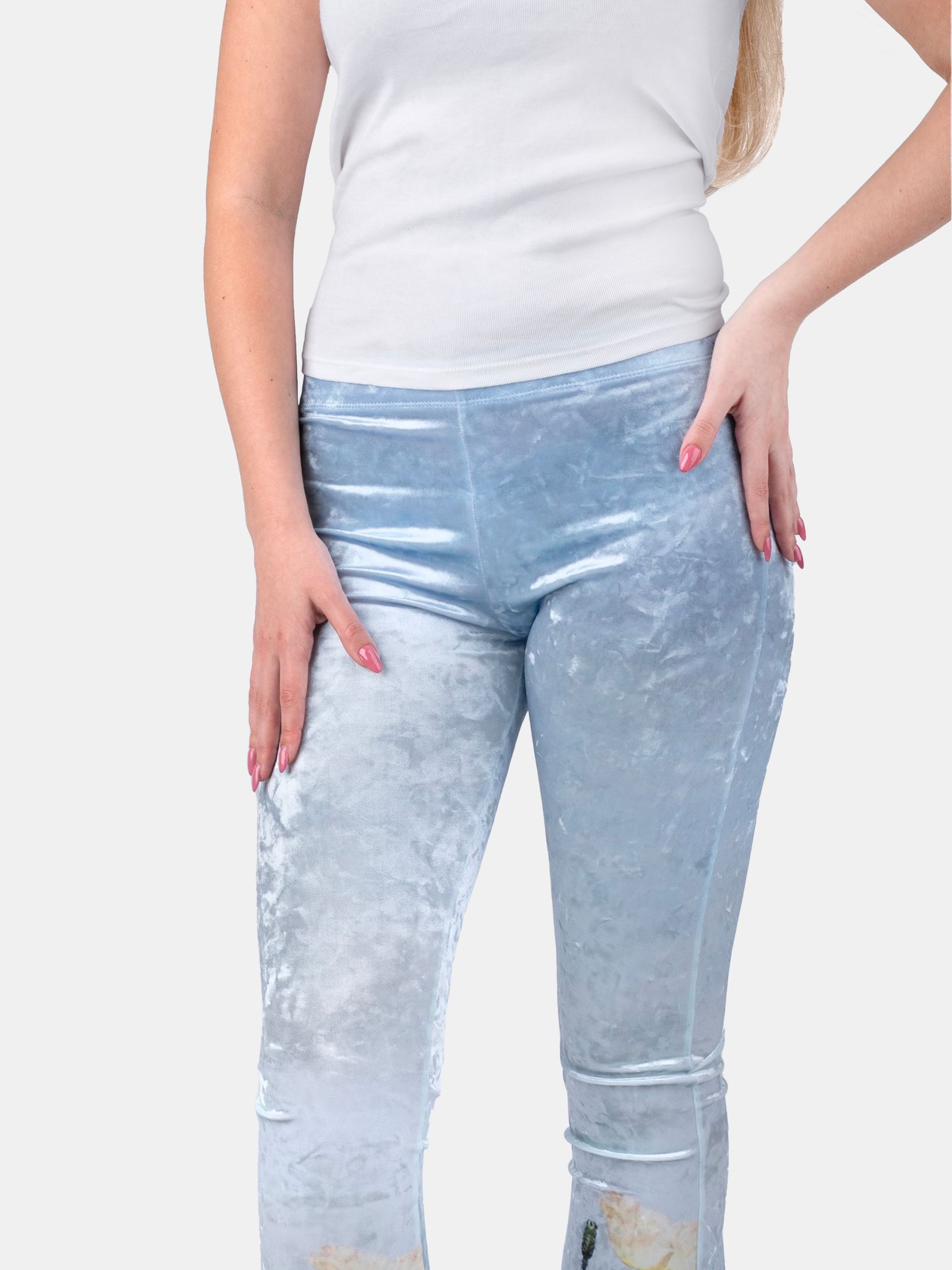 Custom Printed Flare Leggings | Custom Printed Flare Pants